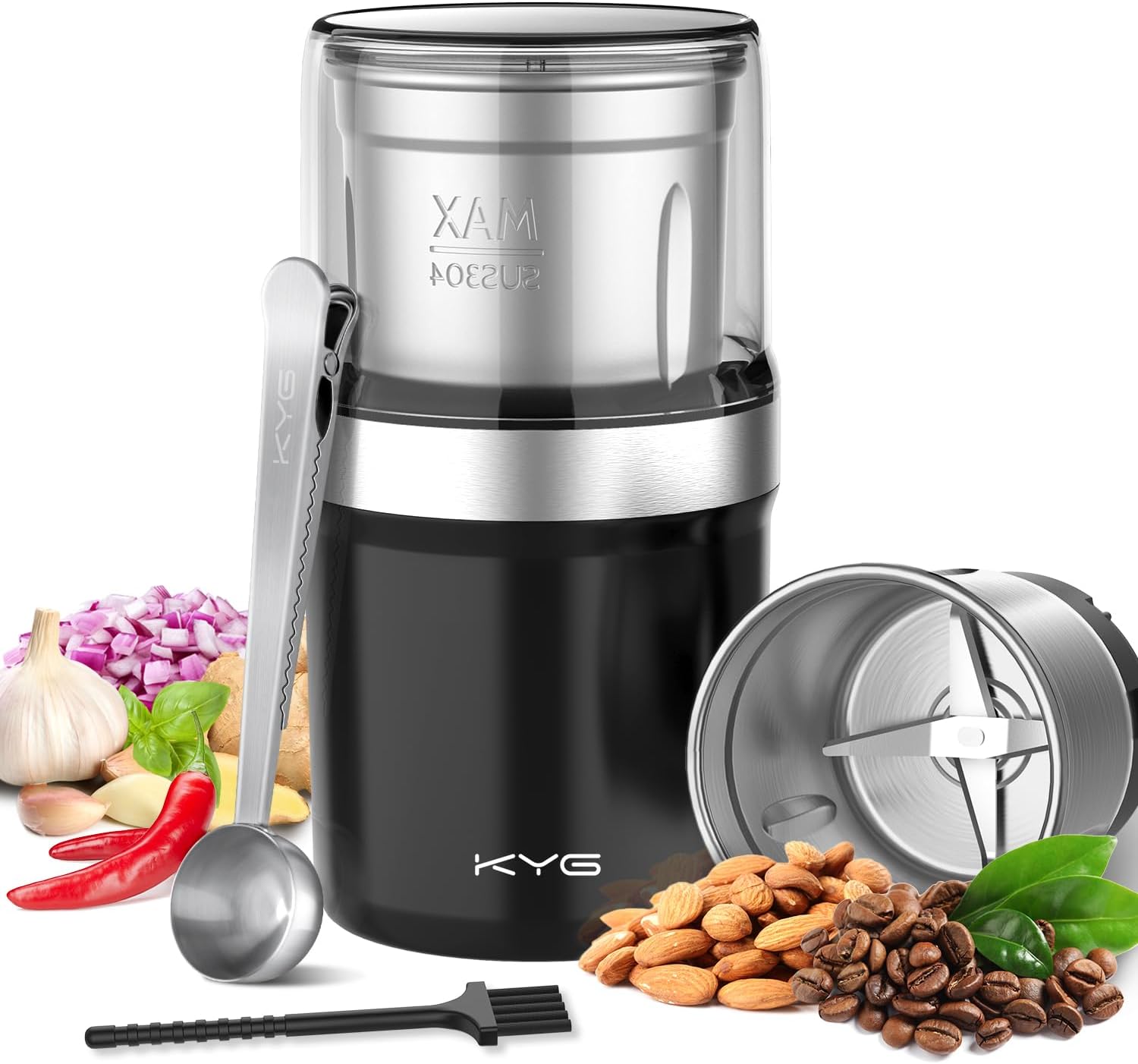 Revel CCM104CH Wet N Dry Grinder ,Chrome/ Black : Amazon.co.uk: Home ...