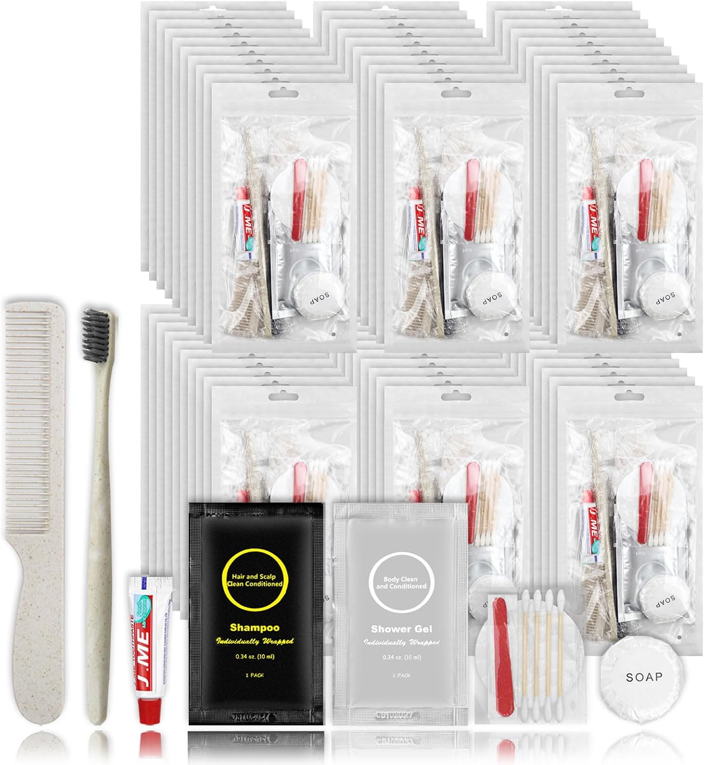 Toiletry Kits Homeless Personal Hygiene Kits for Homeless Care Package ...