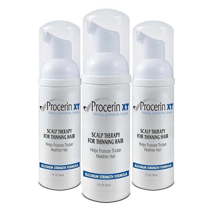 Amazon.com : Procerin Hair Loss Foam - Maximum Strength DHT Blocking ...