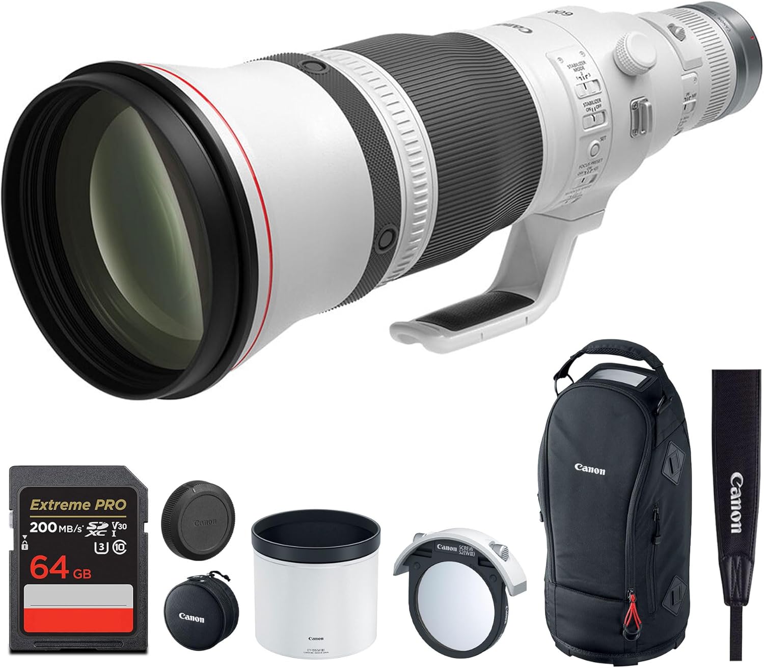 Amazon.com : Canon RF 600mm f/4 L is USM Lens – Super-Telephoto Prime ...