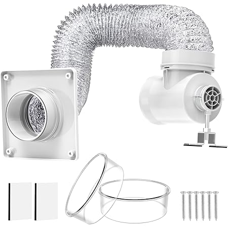 Amazon.com: Eazy2hD Dryer Vent Hose Connector Kit-Dryer Vent Duct(4 ...