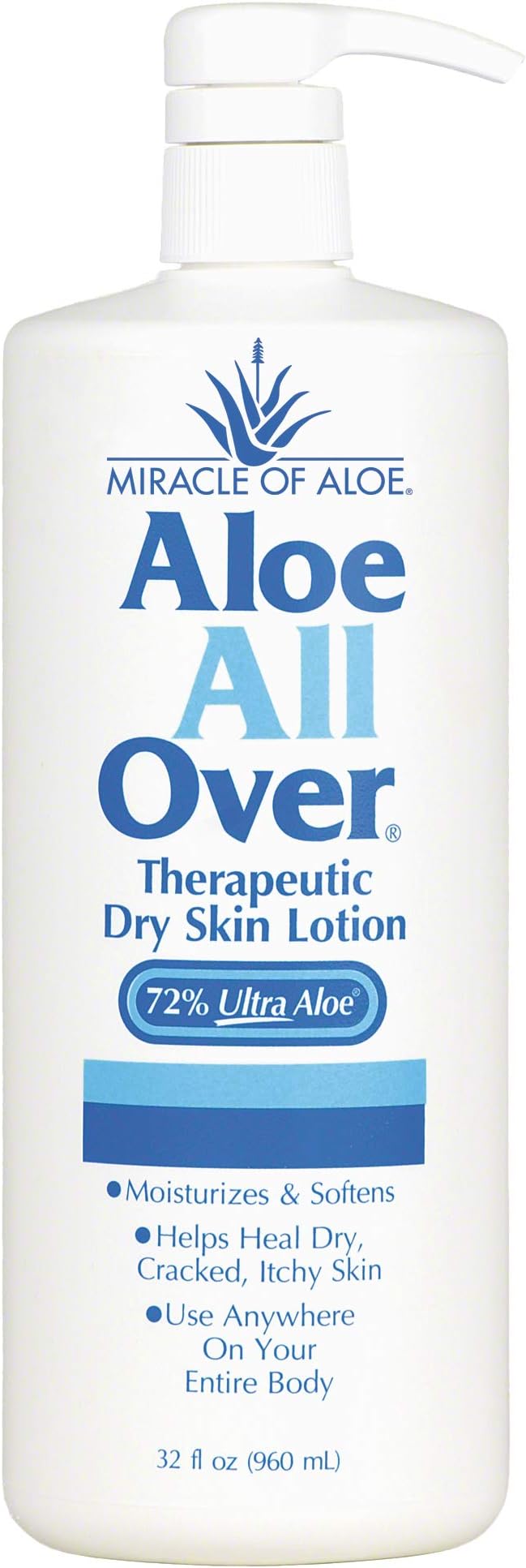 Amazon.com : Miracle of Aloe Miracle Hand Repair Cream 8 oz Healing ...