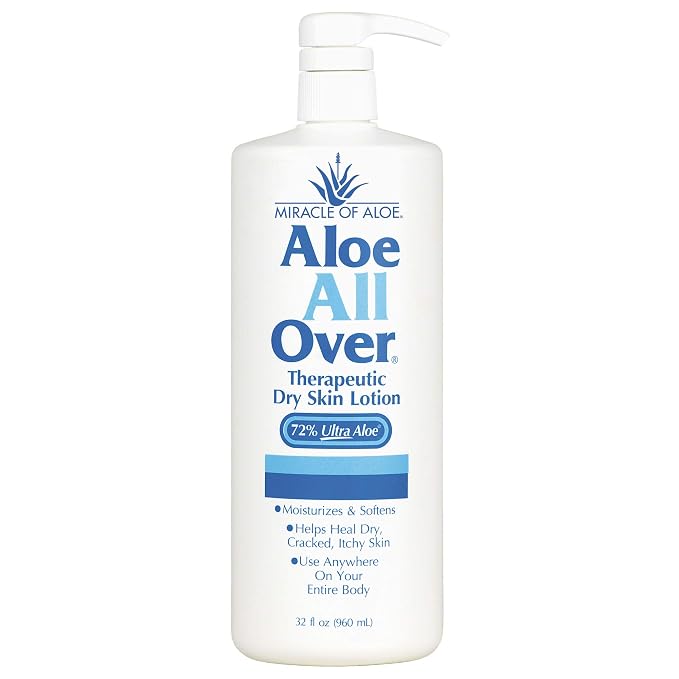 Amazon.com : Miracle of Aloe Aloe All Over Super Moisturizing Dry Skin ...