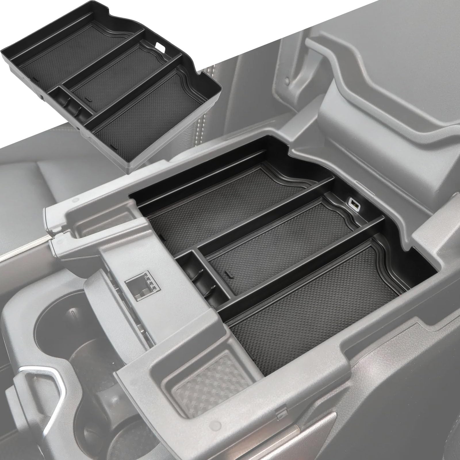 Amazon.com: TACOBRO Center Console Organizer Compatible with 2019-2023 ...