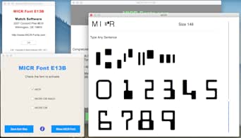 MICR Font E13B App [Download] : Amazon.de: Software