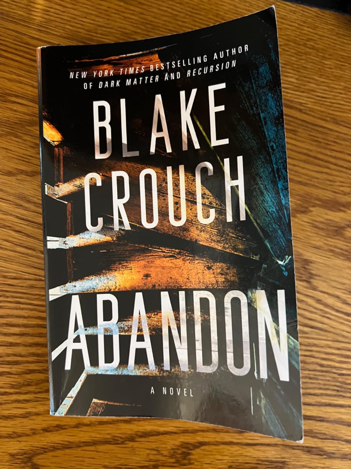 Amazon.com: Abandon: 9781481814744: Crouch, Blake: Books