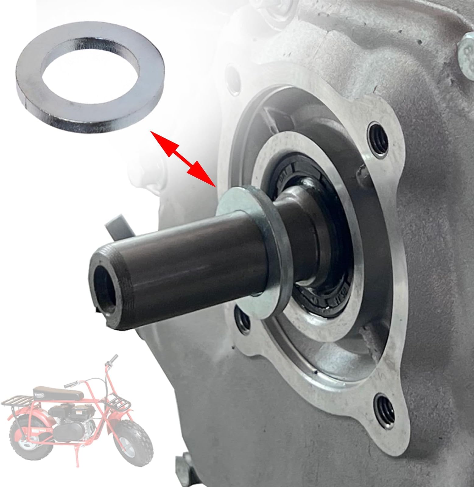 Amazon.com: Go Kart/Mini Bike Clutch Bolt for Predator 212 & other 3/4 ...