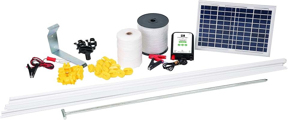 Amazon.com: electric garden fence kit