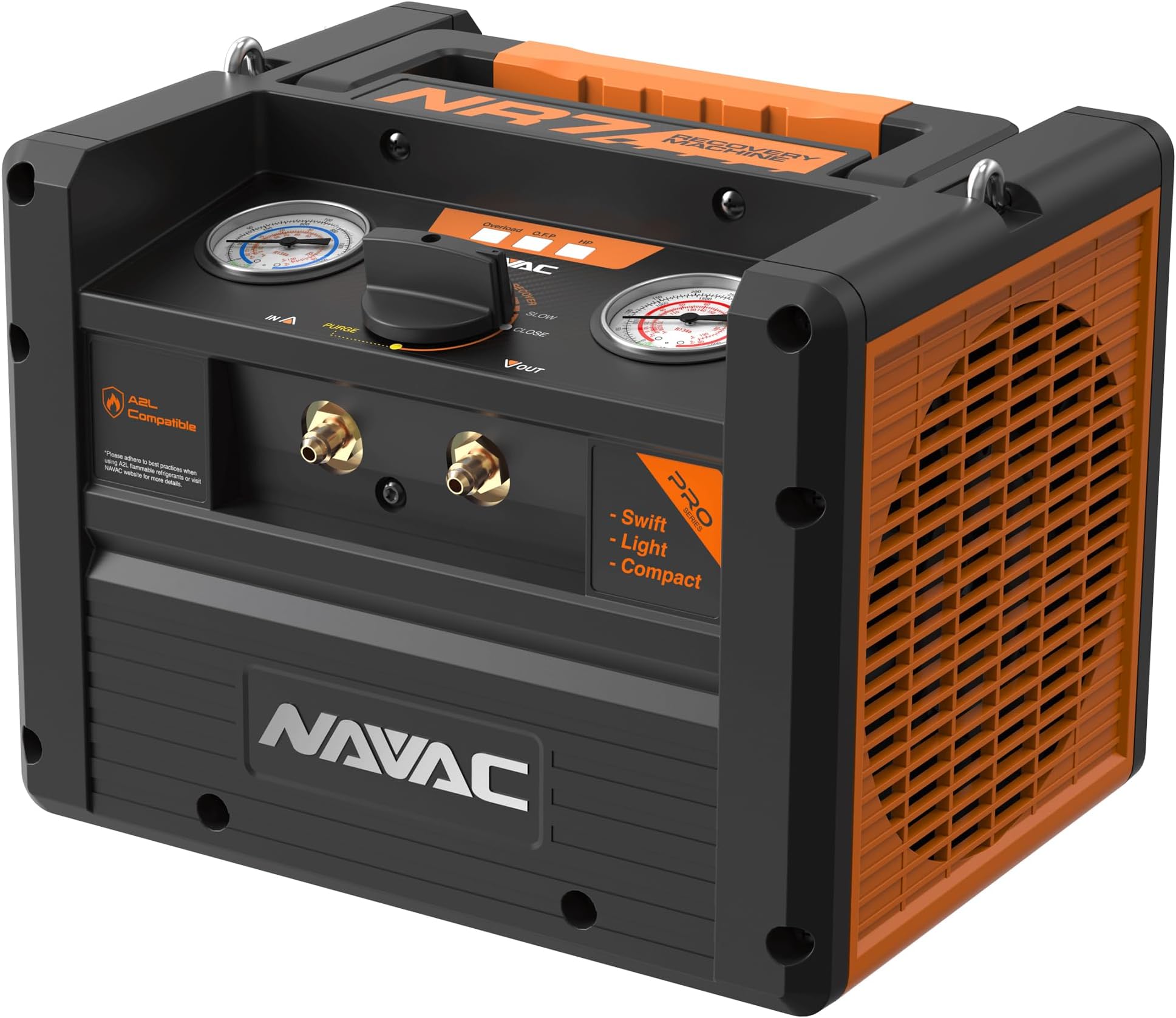 Amazon.com: NAVAC NR7 Recovery Unit - Refrigerant Recovery Machine for ...