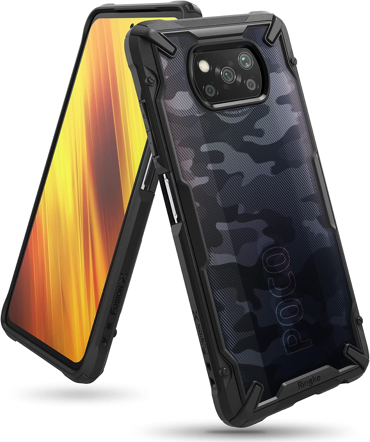 Amazon.com: Spigen Rugged Armor Designed for Poco X3 NFC Case (2020 ...