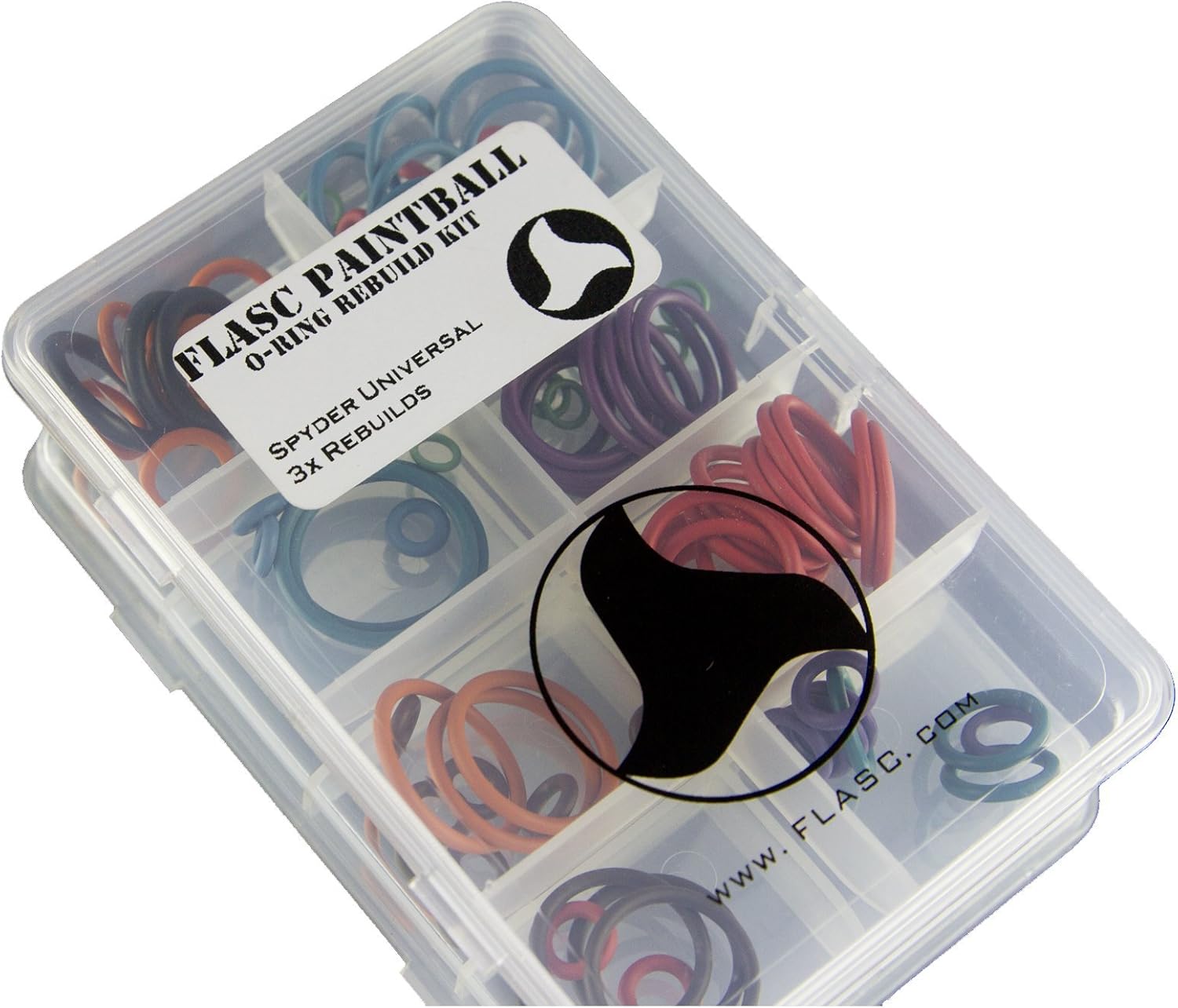 Spyder Oring kit with 3X Rebuilds Color Coded