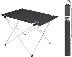 Amazon.com: Box&Box Fabric Folding Table with Travel Bag, Portable ...