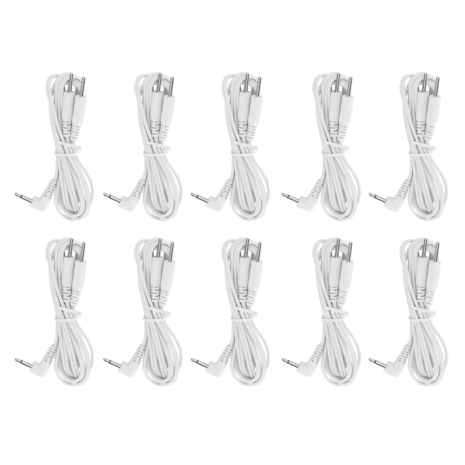 Snapklik.com : Sonew 10pcs / Bag DC 2.5mm 1.2m 2in1 Pin Type Electrode ...