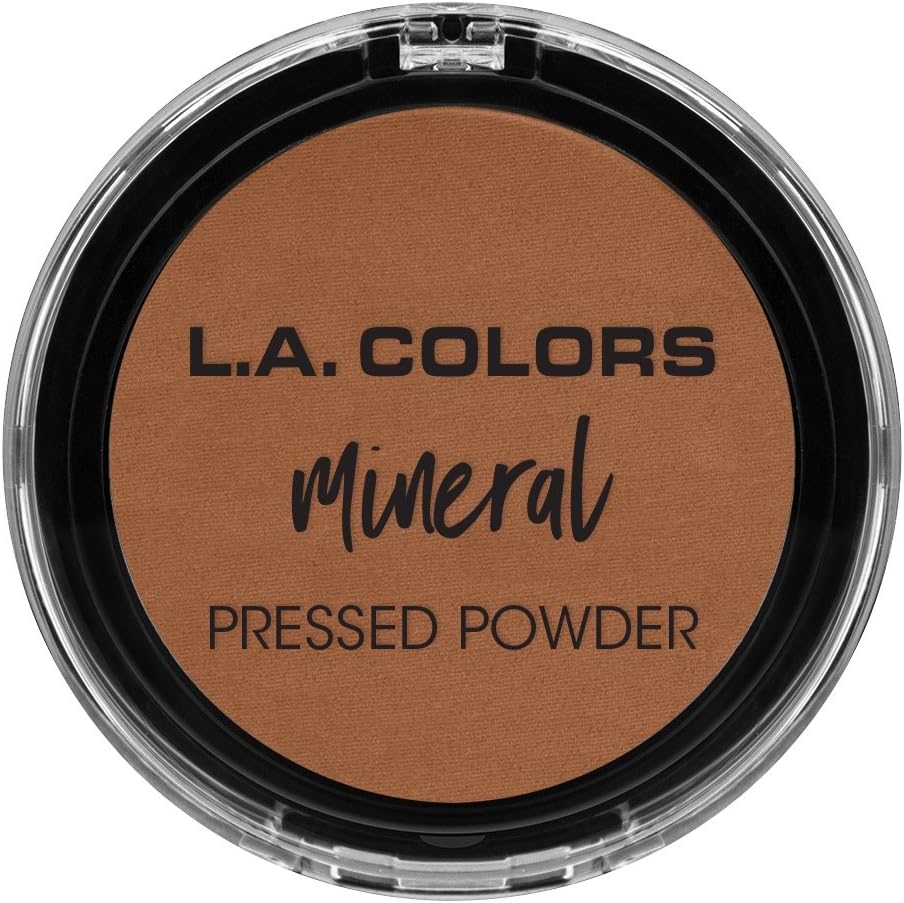 Amazon.com : L.A. COLORS Mineral Pressed Powder, Toffee CMP382 : Beauty ...