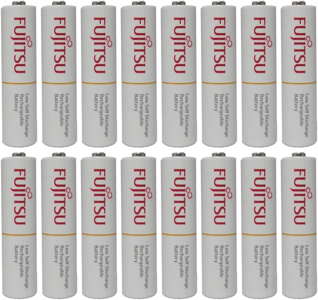 Amazon.com: Fujitsu 16 AAA Ready-to-use 2,100 Times Rechargeable NiMH 1 ...
