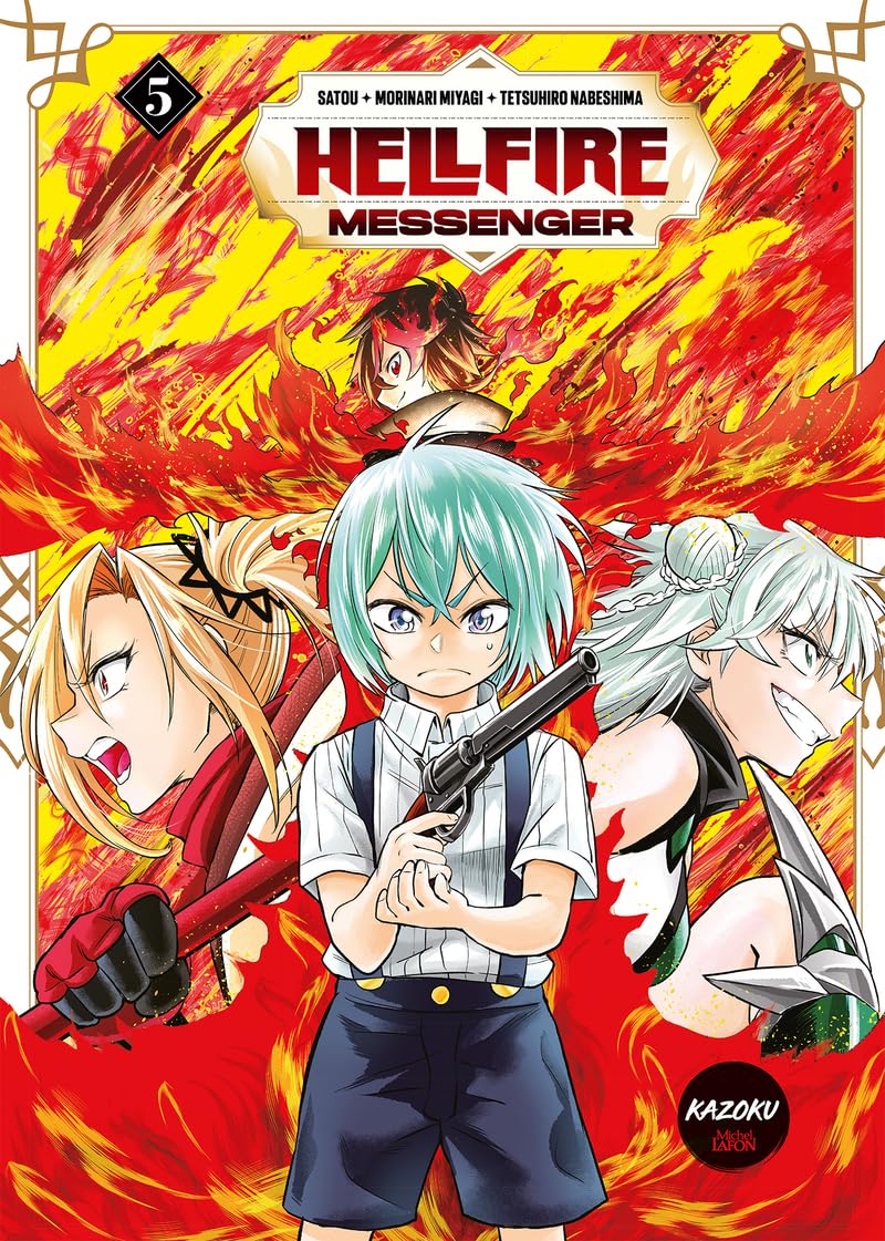 Amazon.com: Hellfire Messenger - Tome 5: 9782749953021: Satou, Miyagi ...