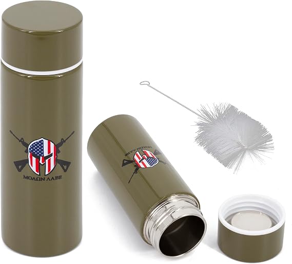 Amazon.com: CASEMATIX Stainless Steel Pocket Spittoon 5-Ounce Travel ...