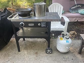 Amazon.com : Cuisinart Outdoor Wok Station - 50,000 BTU Propane Burner ...