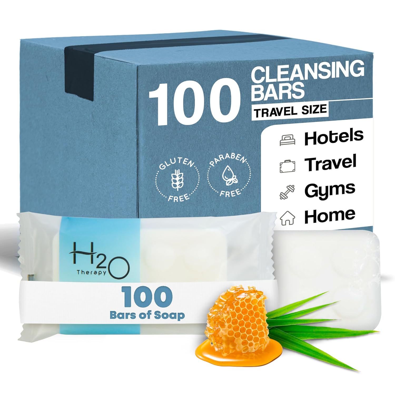 Amazon.com : 1-Shoppe All-in-Kit H2O Cleansing Bar Soap, Travel Size ...