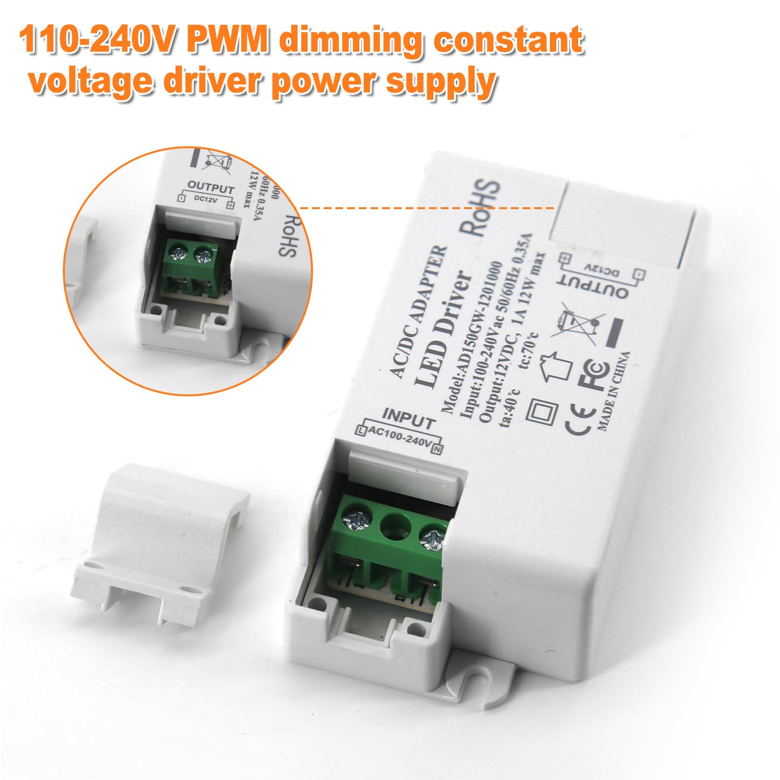 12v 3a Power Supply LED Driver Power Supply Transformer AC 240V - DC ...