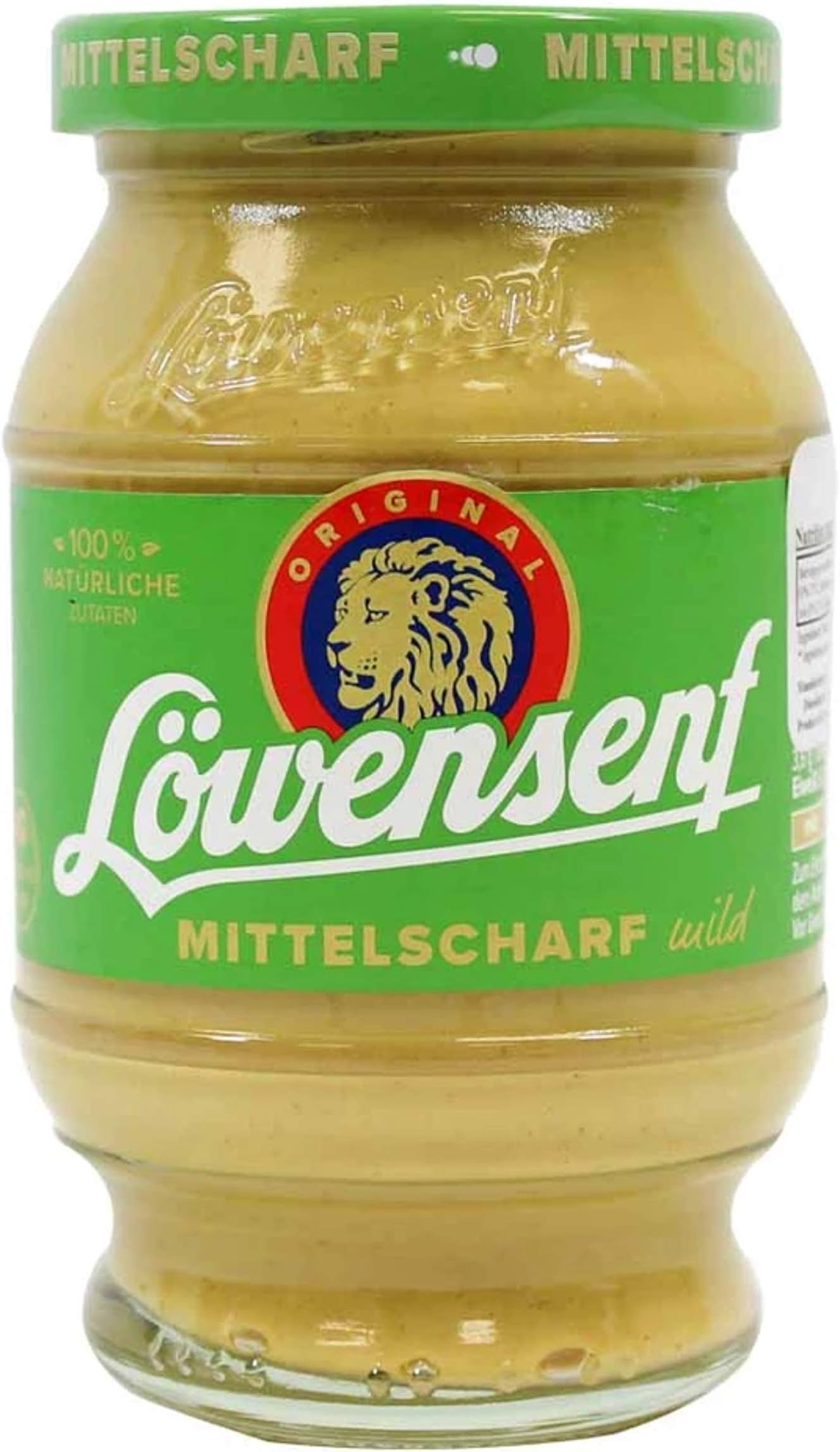 Amazon.com: German Lowensenf Mittelscharf Mild Mustard 8.7 fl oz (250 ...