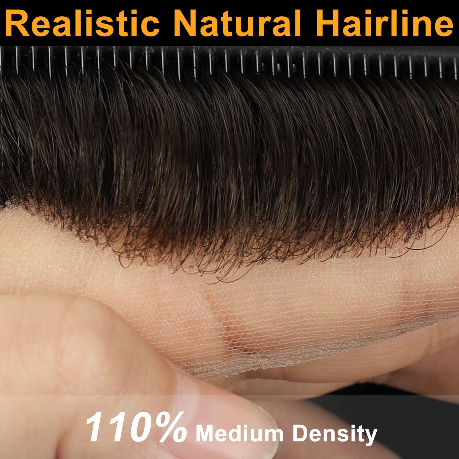 Snapklik.com : Full HD Lace Toupee Hair For Men, 8x10 Inch Human Hair ...