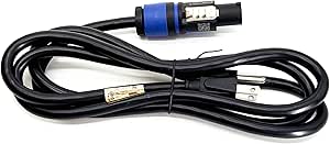Amazon.com: Hyrax Trading NEMA 5-15P Edison to Neutrik PowerCON ...