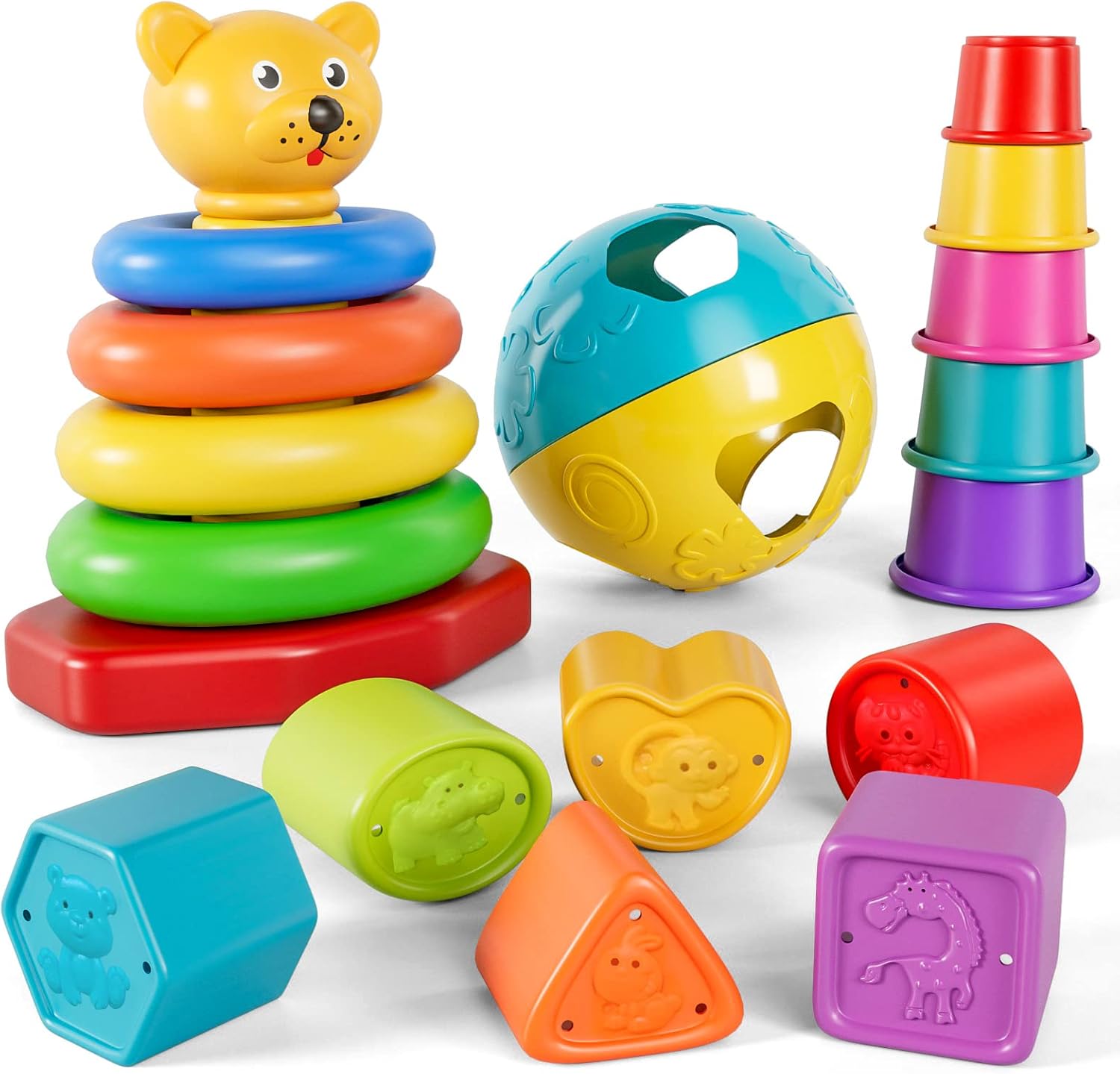 Buy DY-GO 3-in-1 Baby Stacking Bathtub Toy Set at Ubuy Philippines