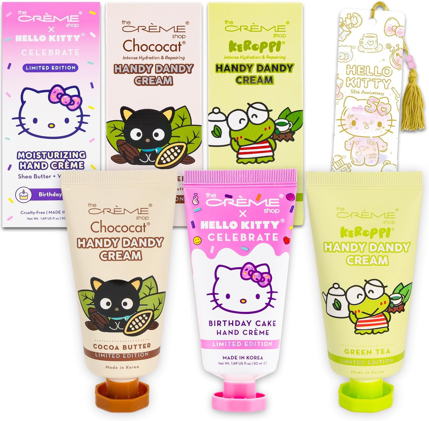 Amazon.com: SANRIO The Creme Shop x Hello Kitty and Friends Hand Lotion ...