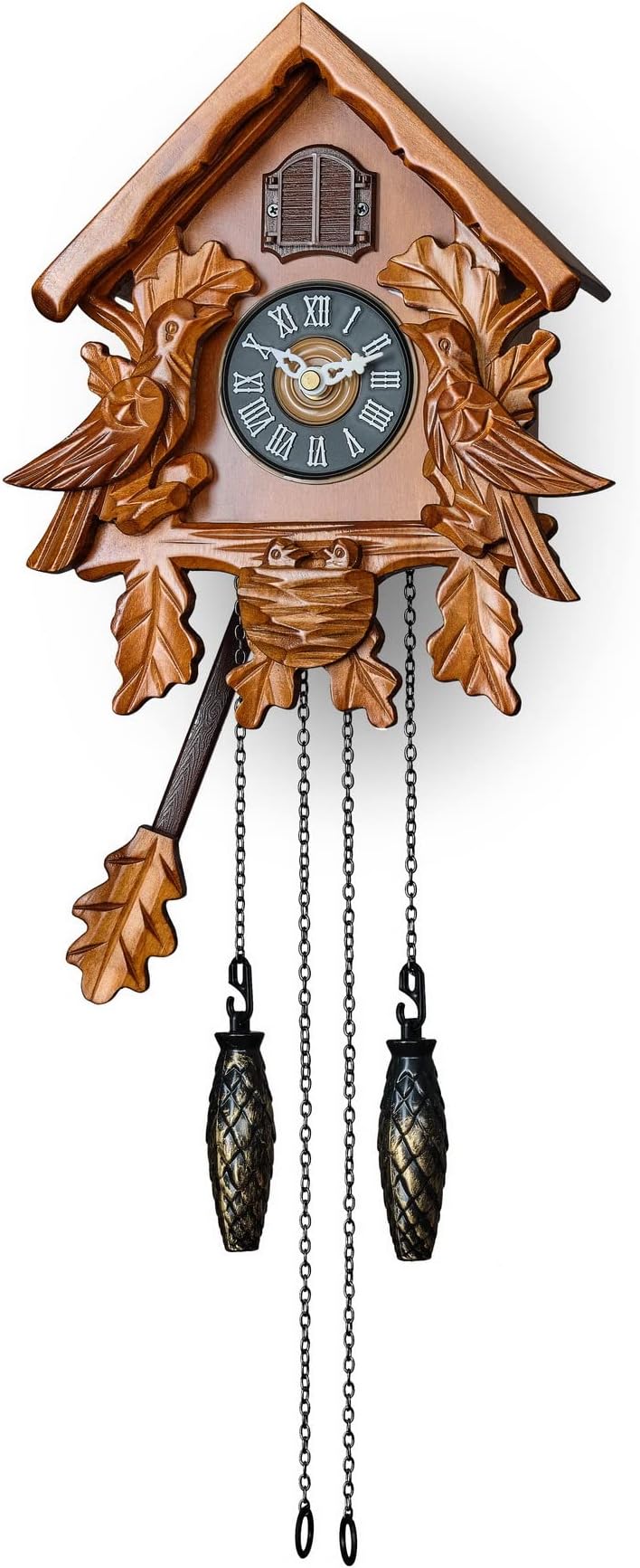 Amazon.com: Trenkle Black Forest Clock Swiss House TU 16 P : Home & Kitchen