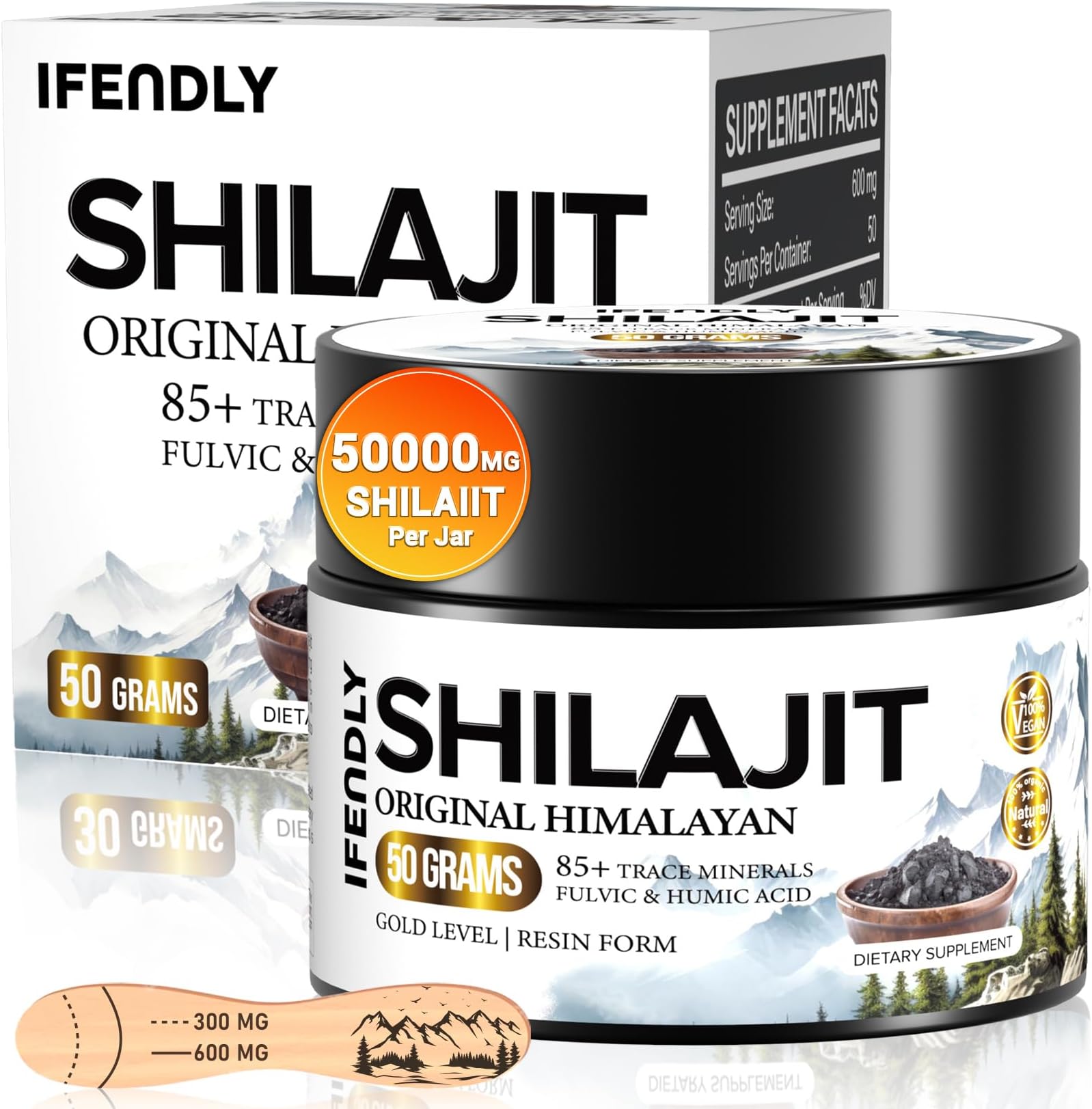 Amazon.com: Shilajit Resin 4oz Extra Strength – Pure Himalayan Shilajit ...