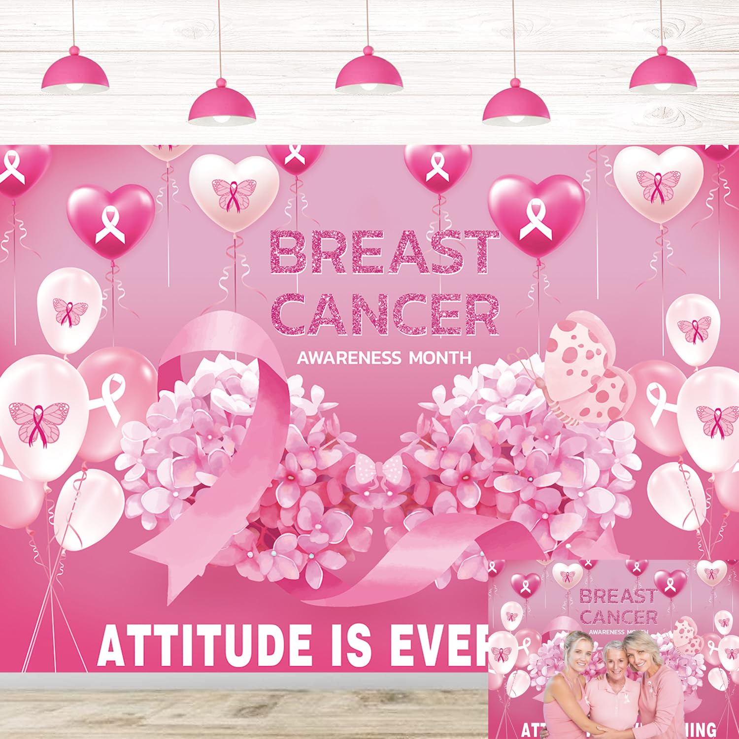 Breast Cancer Awareness Background