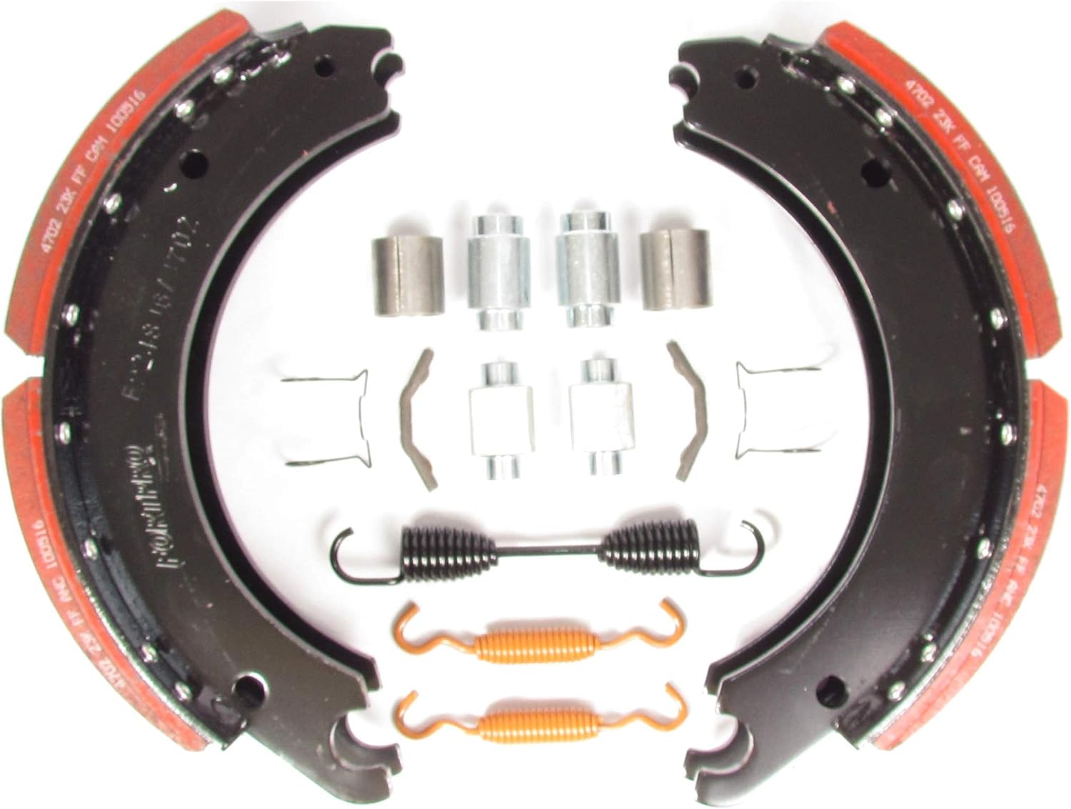 Amazon.com: Fortpro 4702Q Front Brake Shoe Box Kit - GAWR 23K - Brake ...