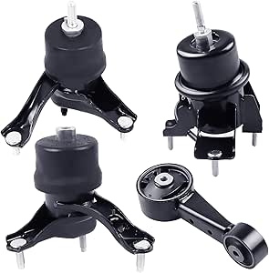 Amazon.com: Engine Motor & Transmission Mount Kit 4pcs Compatible with ...