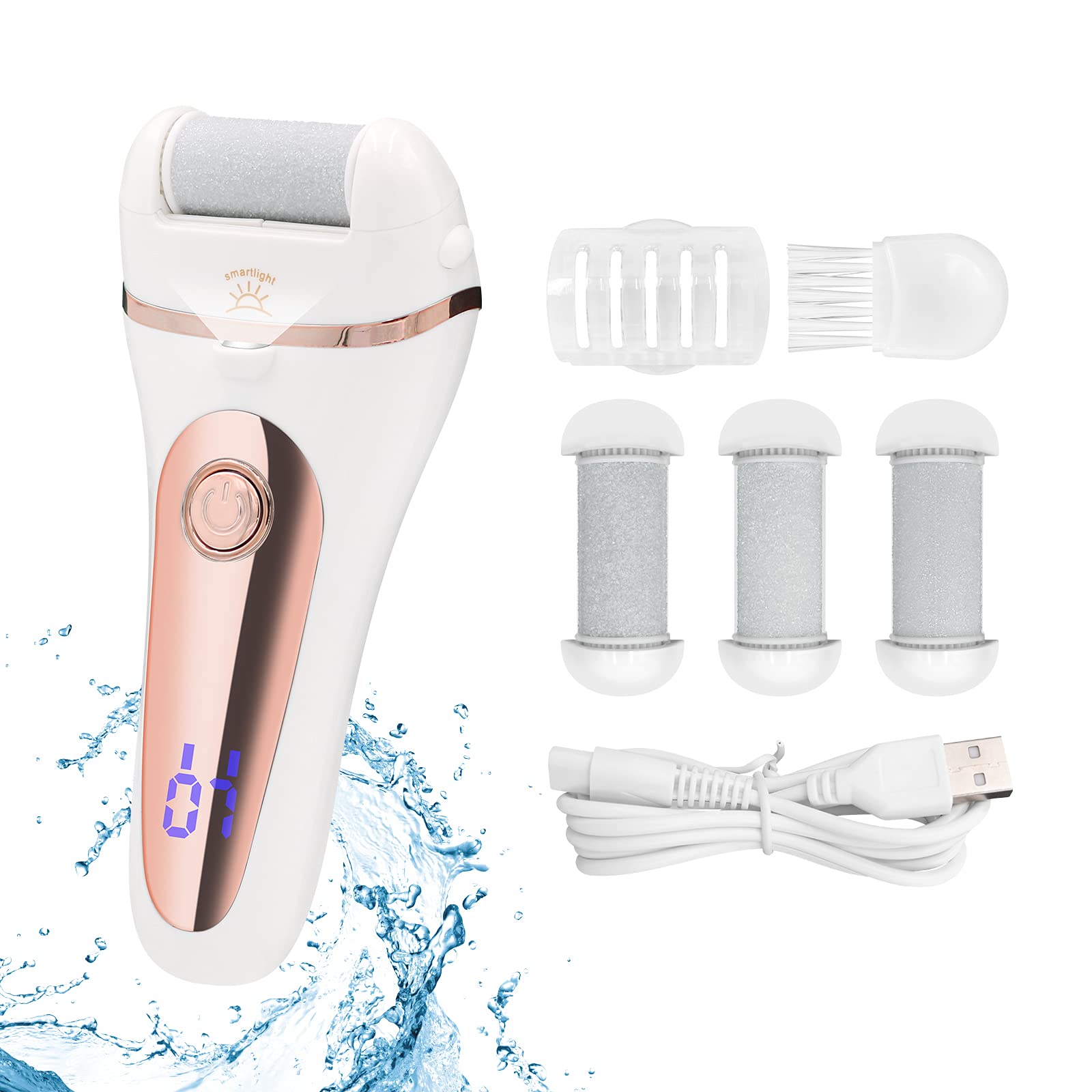 Snapklik.com : Electric Foot Callus Remover Dr.Pedi Portable Foot ...