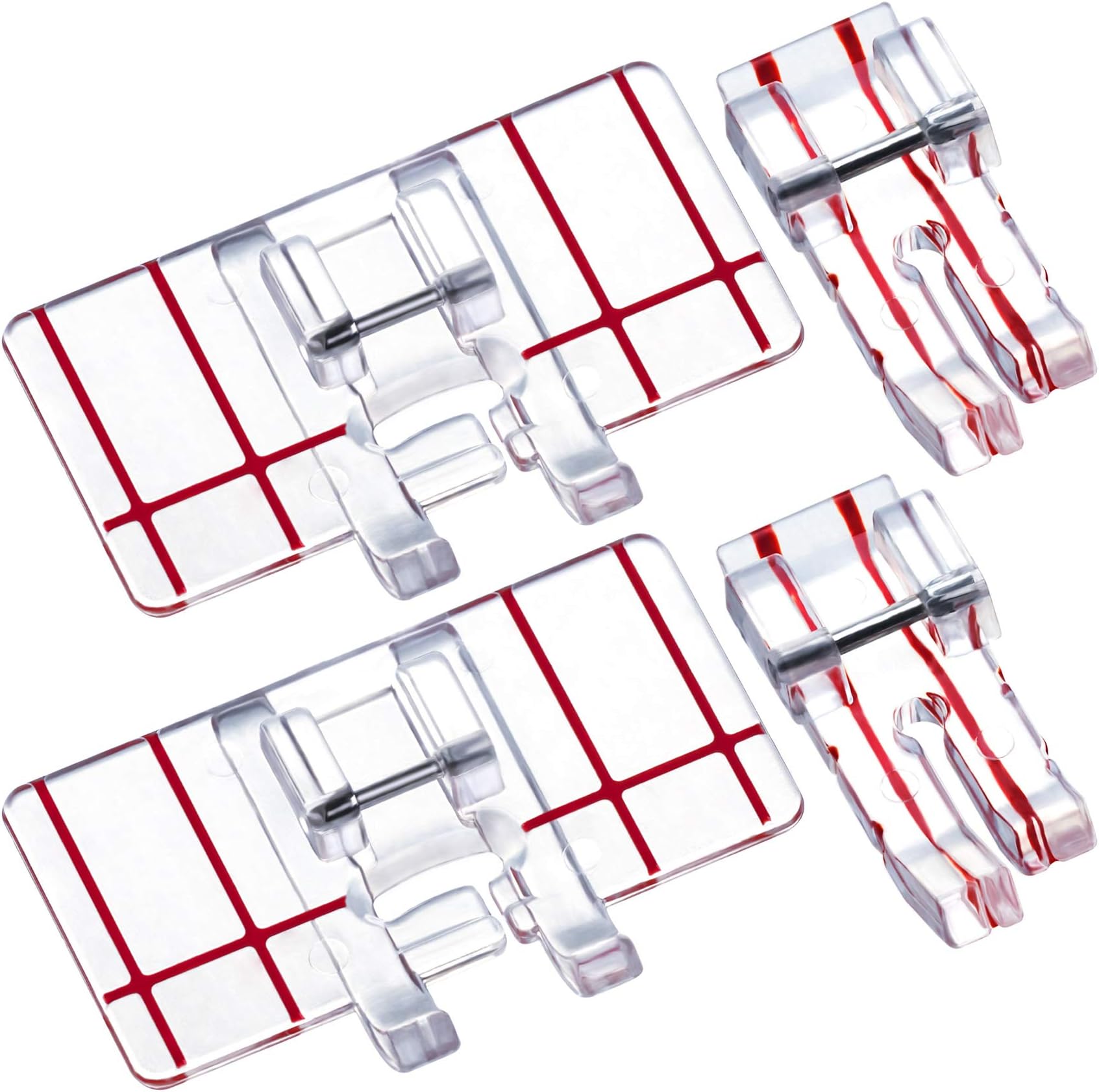 Amazon.com: Smart H Adjustable Guide Sewing Machine Presser Foot. Fits ...