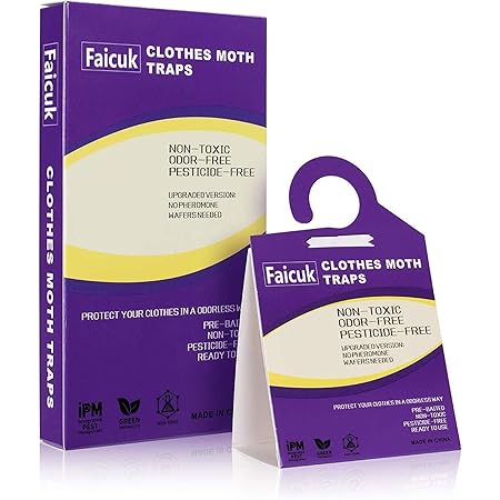 Amazon.com: Moth Traps Closet Clothing - (7 Pack) Moths Clothes Trap ...