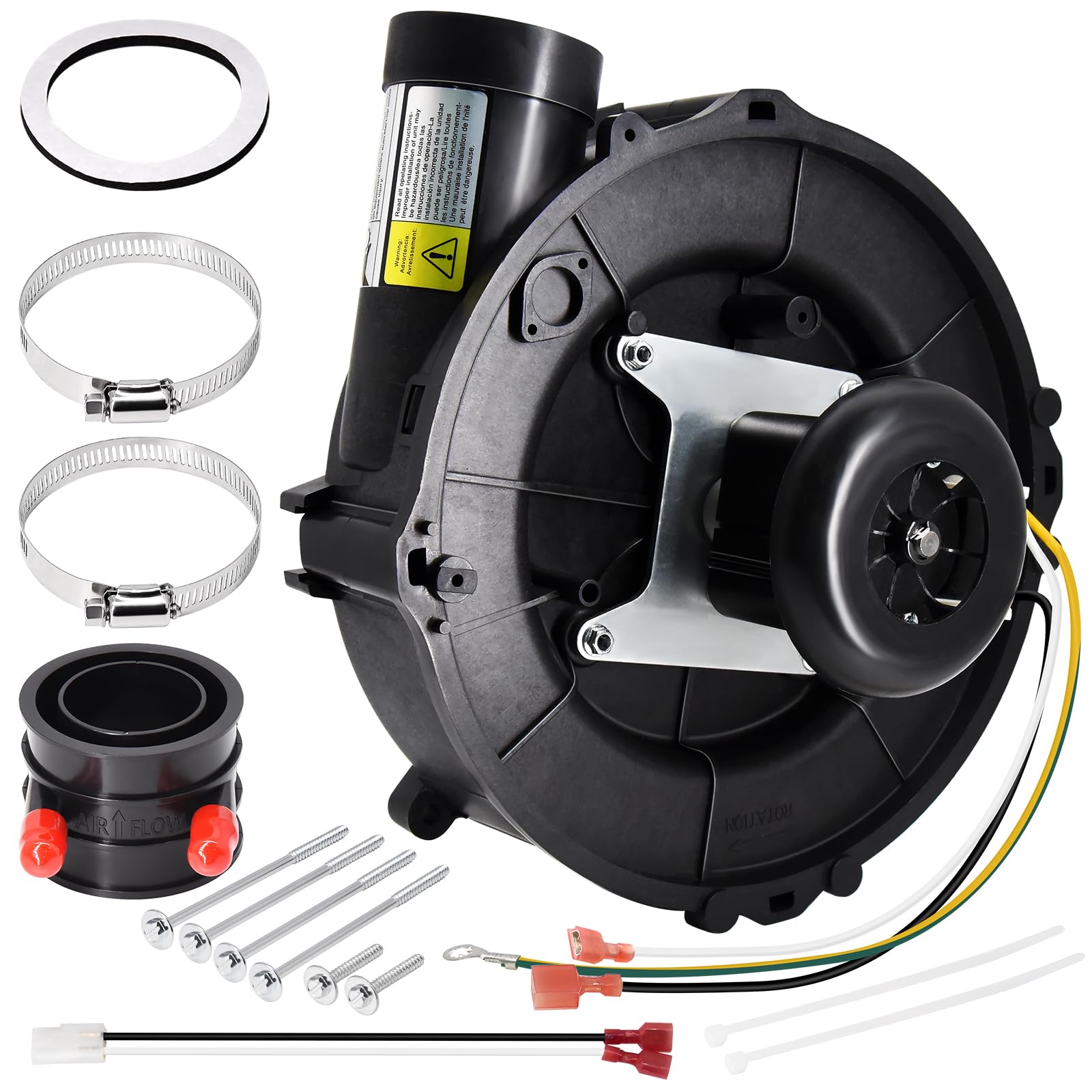 Hiorucet 0171M00001S Furnace Draft Inducer Motor Assembly Replacement ...