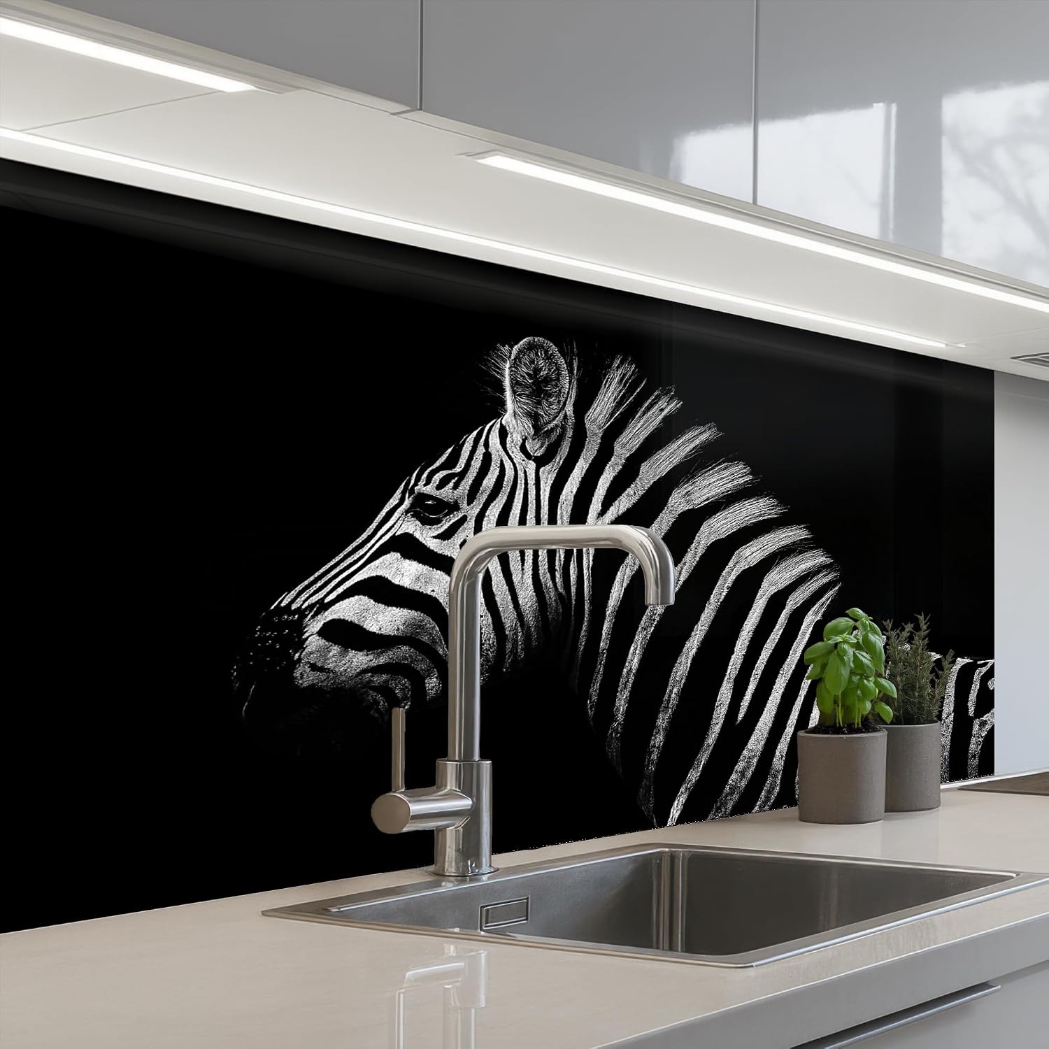 KitchenYeah© Splashback for kitchen 24"x39" / 60x100 cm self-adhesive ...