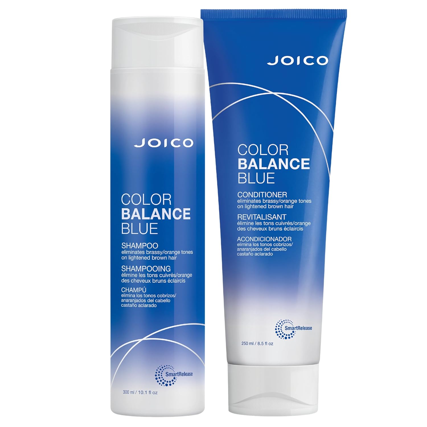 Amazon.com: Joico Color Balance Blue Shampoo and Conditioner | For ...