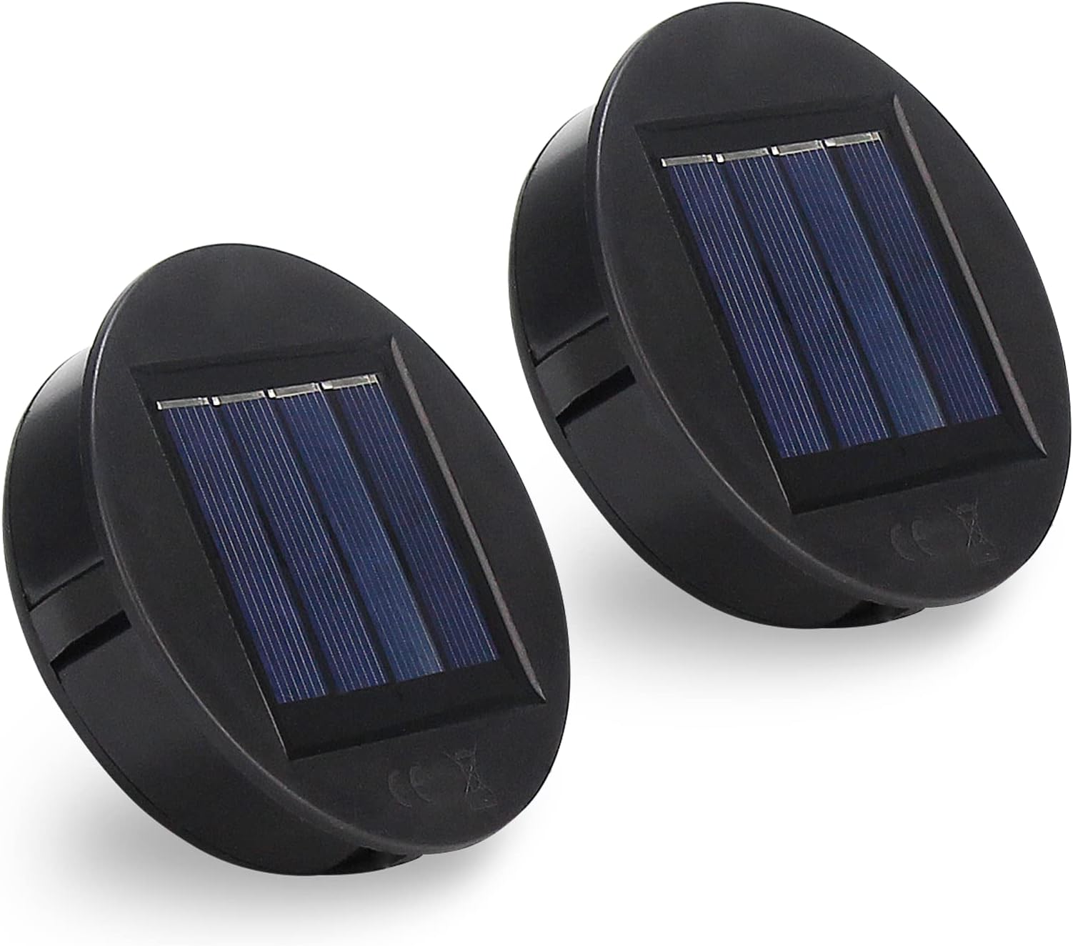Amazon.com: 2 PCS Upgraded Solar Light Replacement Top for Outdoor ...