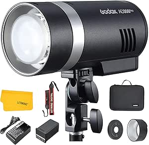 Amazon.com : Godox AD300 Pro AD300Pro Outdoor Flash Strobe Light, 300Ws ...