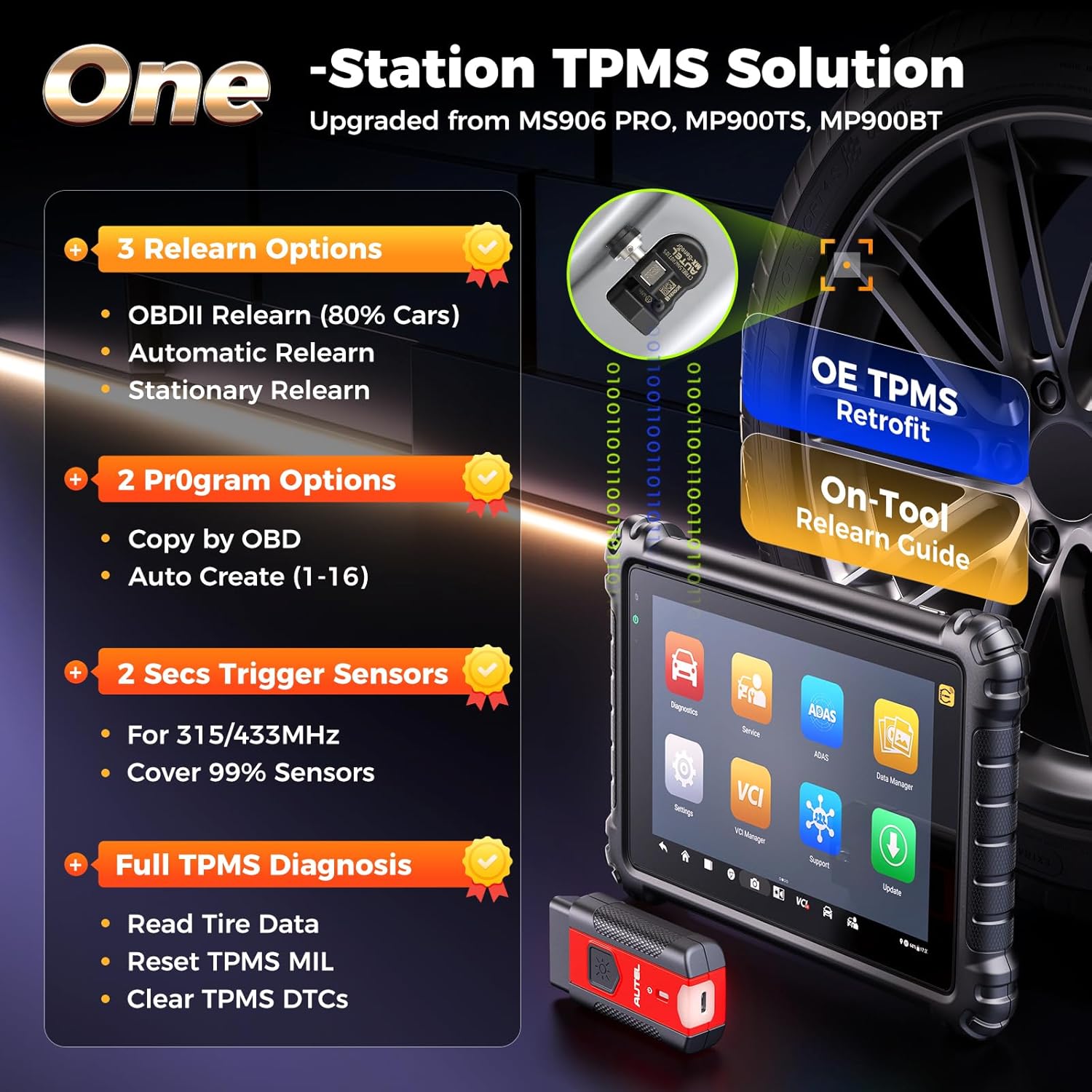 Autel MaxiSYS MS906 PRO-TS Diagnostic Scanner User Manual