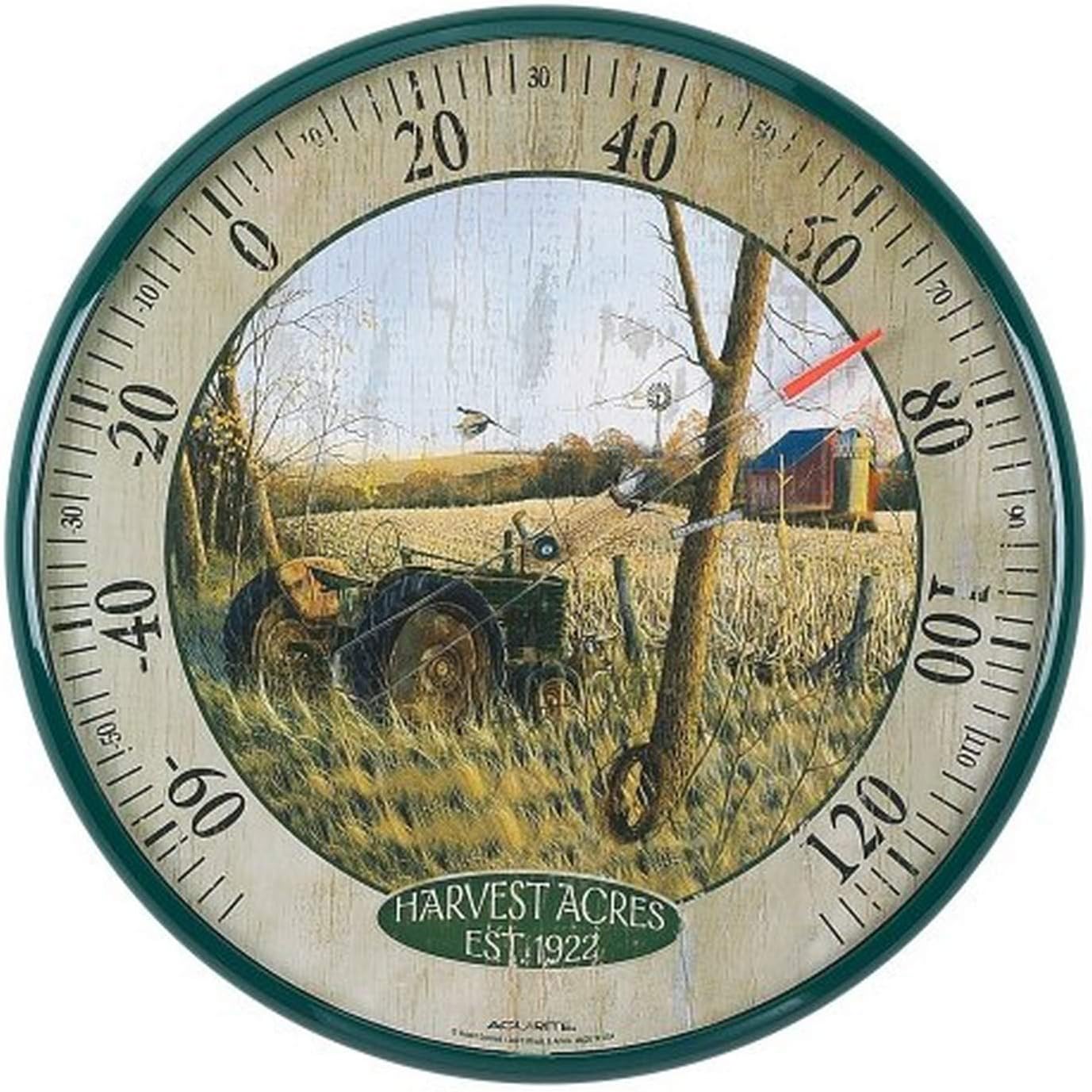 Amazon.com: Chaney Instruments AcuRite 01875 12.5-Inch Wall Thermometer ...