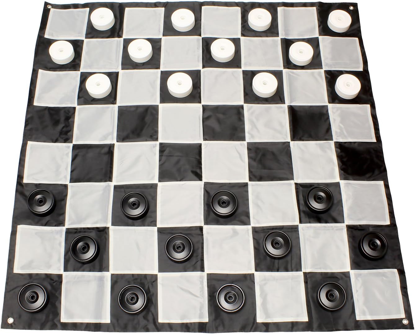 Amazon.com: Get Out! | Giant Checkers Set Outdoor Games Family Lawn ...