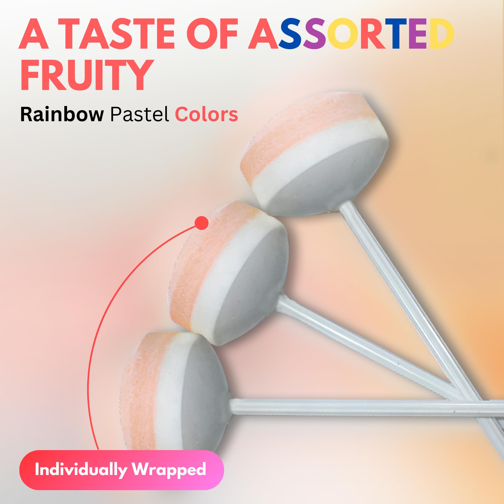 Snapklik.com : Fresh Finest Bulk Round Dreamy Lollipops - Individually ...