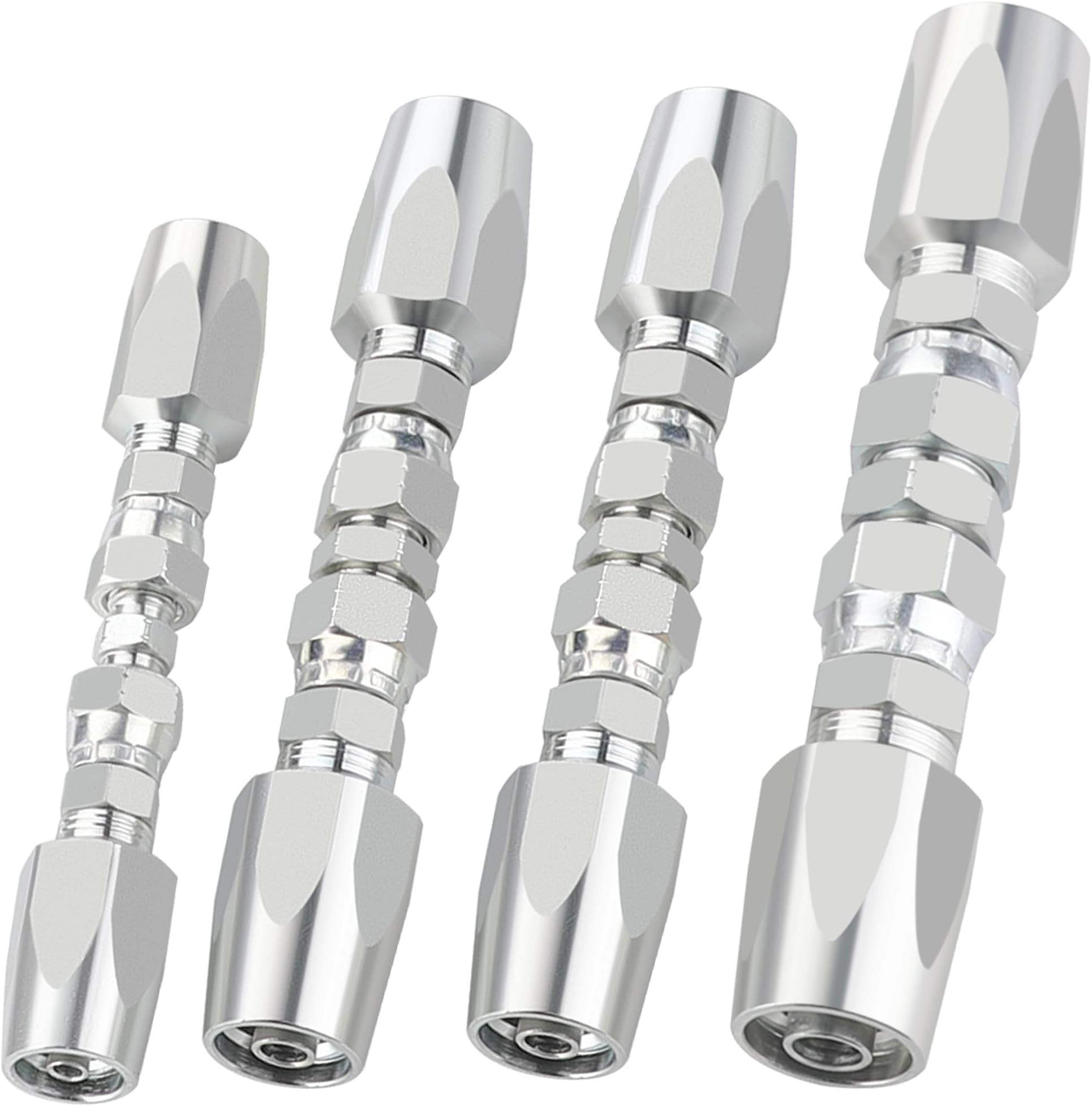 Amazon.com: Hydraulic Hose Repair Kit, 3Pcs - 1/4", 3/8", 1/2" Inner ...