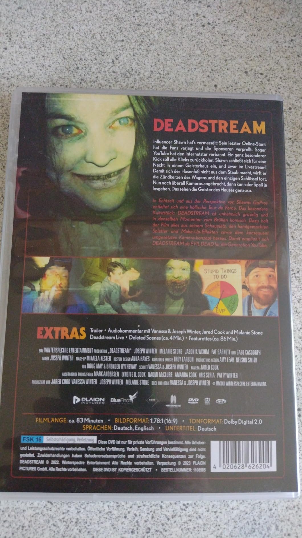 Deadstream [Blu-ray]: Amazon.de: Stone, Melanie, Winter, Joseph, Wixom ...