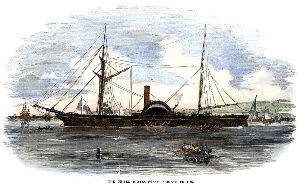 Buy Fulton Steam Frigate 1814 Nthe Fulton Steam Frigate (Also Known As ...