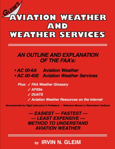 Aviation Weather and Weather Services: Gleim, Irvin N.: 9780917539930 ...